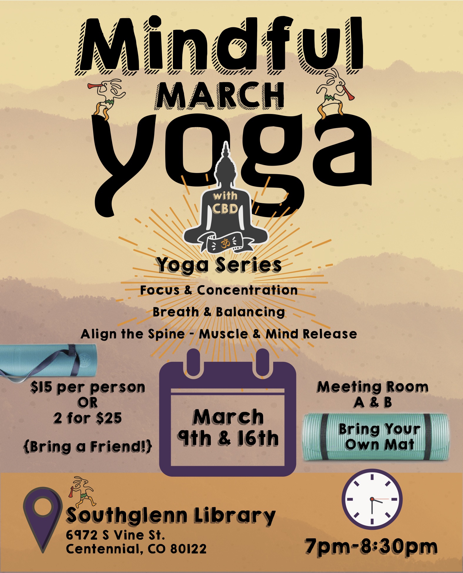 Yoga Events And Other Coming Events – Will With Zen Yoga